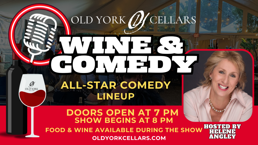 Wine & Comedy Show at Old York Cellars Winery | VisitNJ.org