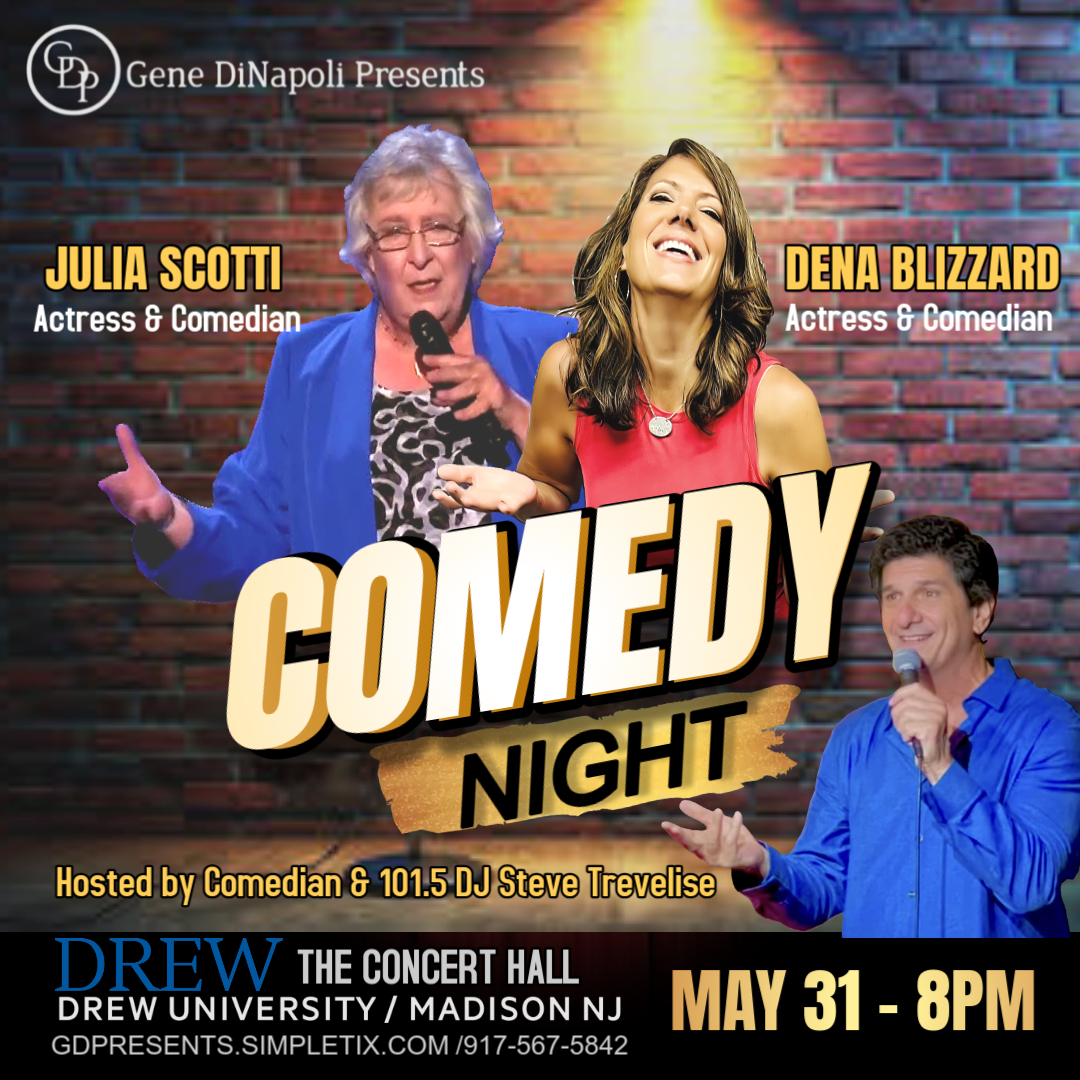 Comedians Julia Scotti, Dena Blizzard & Steve Trevelise | VisitNJ.org