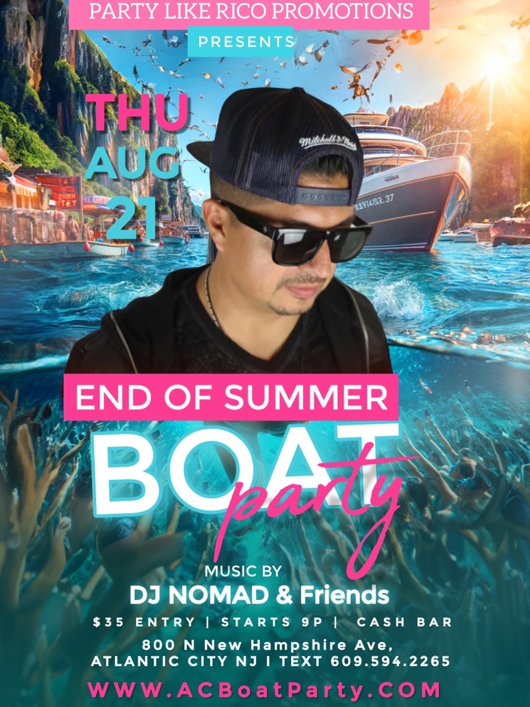 Atlantic City End of Summer Boat Party | VisitNJ.org