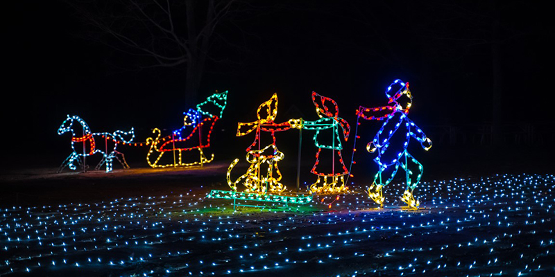 Drive-Thru Christmas Light Displays Guide | VisitNJ.org